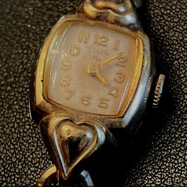 Vintage Elgin Ladies wrist watch 10k. Stamped Speidel | WatchCharts ...