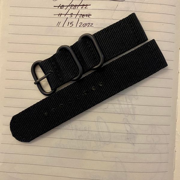 [WTS] 2 piece NATO strap $15 shipped | WatchCharts Marketplace