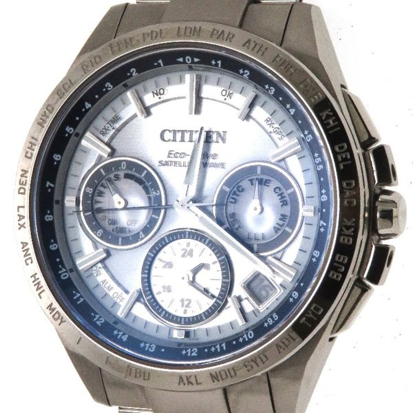 CITIZEN Citizen Attesa F900 Satellite Wave Eco Drive CC9010-66A TI ...