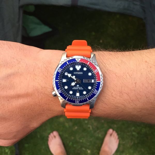 SOLD Citizen Promaster “pepsi” | WatchCharts