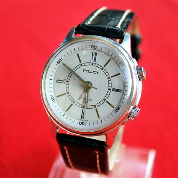 Poljot alarm 18 jewels in excellent condition 74$ | WatchCharts Marketplace