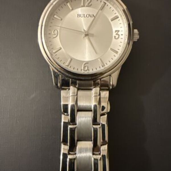 Bulova Corporate Exclusive Silver Men's Watch - 96A000 Great Shape ...
