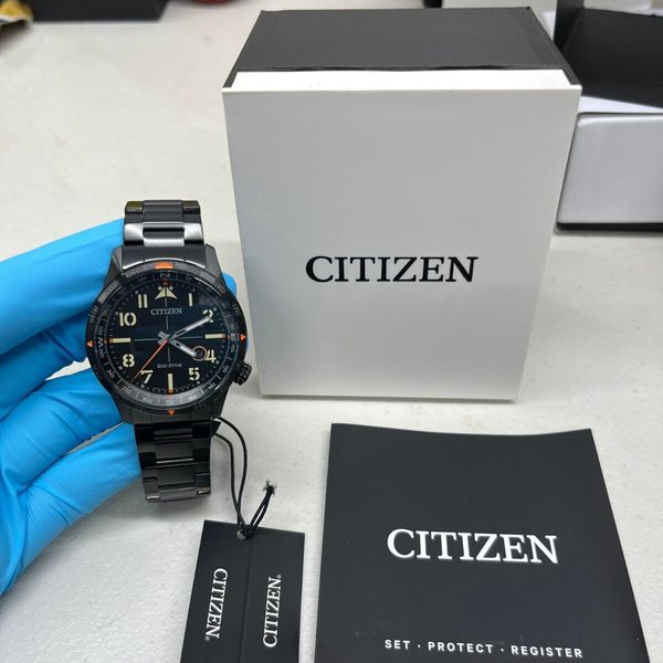 Citizen Men's Eco-Drive Weekender Avion Field BM7555-59E - NEW ...