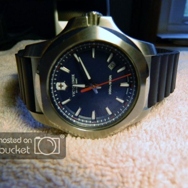 Victorinox Inox Blue on Blue | WatchCharts Marketplace