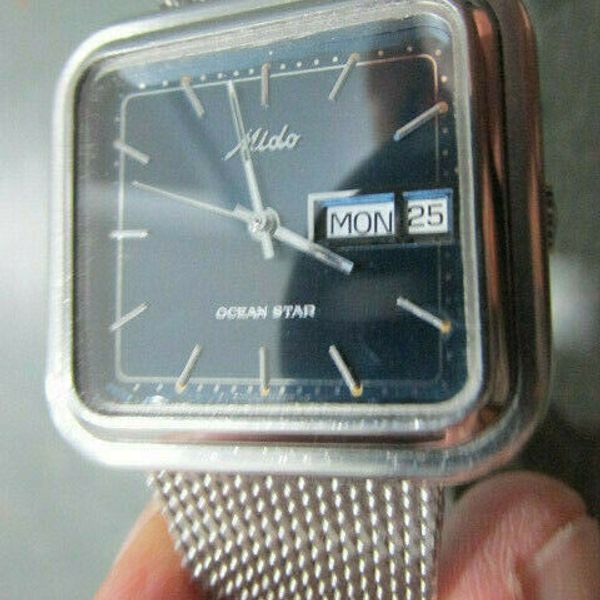 Mido Ocean Star AquaDura Solid Stainless Sapphire C. Swiss Auto. Men's ...