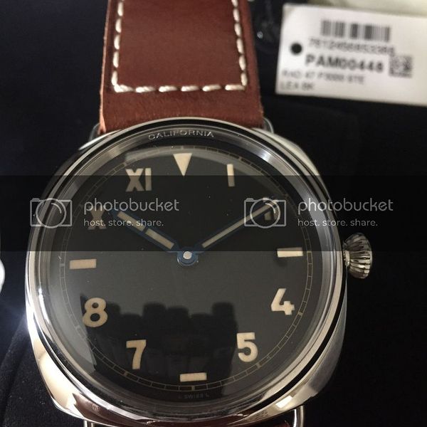 FS/FT: LNIB PAM 448 Radiomir 1936 California Triple Complete (JYoungLA ...