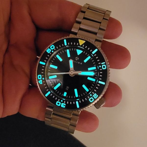 Halios 1000m 'Puck' V1.0, Black dial[$900 USD] | WatchCharts