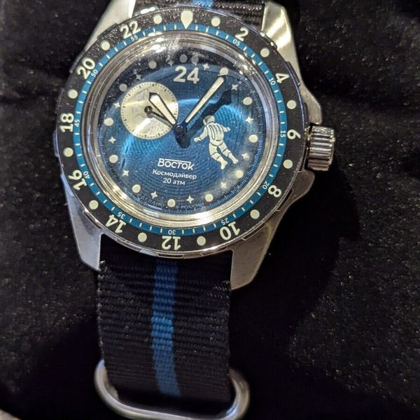 Vostok Amphibian (Amfibian) Luna Dude Space Dude Cosmo Diver Watch ...