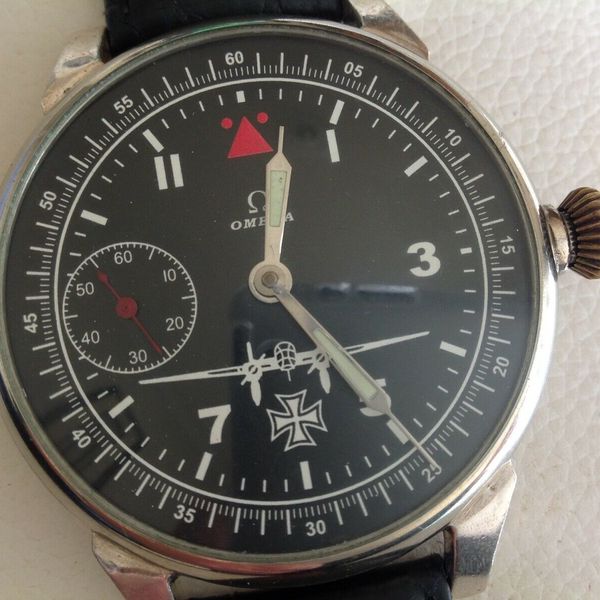 Omega Watch Military Pilot Vintage Timepiece in Near Mint Condition ...