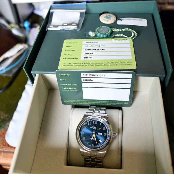 [$1,400 USD] FS: Ball Engineer Trainmaster Cleveland Express Automatic ...