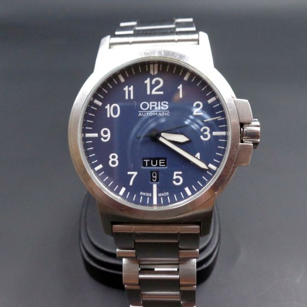 Oris Automatic 735-7641-4165 with day date and Cal 735 with 26 jewels ...