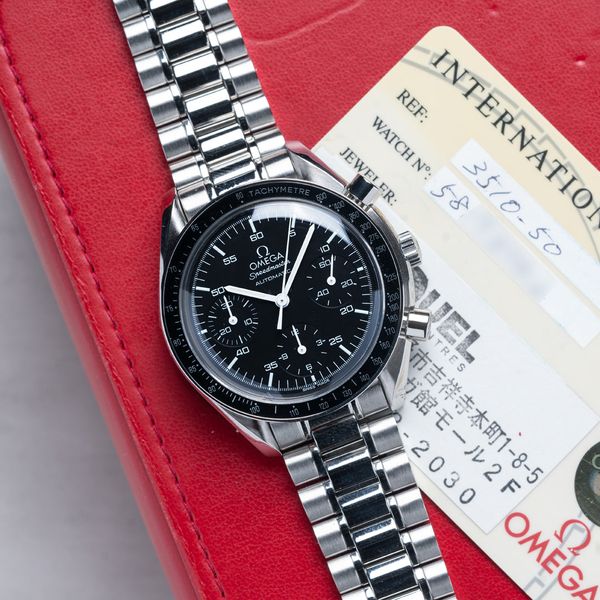 2002 Omega Speedmaster 'Reduced' Ref. 3510.50 with Box & Papers Just ...