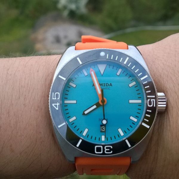 Armida A7 (Blue Dial, Armida Bracelet) | WatchCharts Marketplace