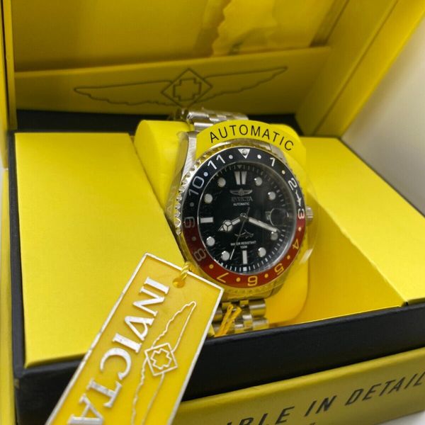 Orologio Uomo Invicta 35149 Pro Diver Automatico Argento Acciaio ...