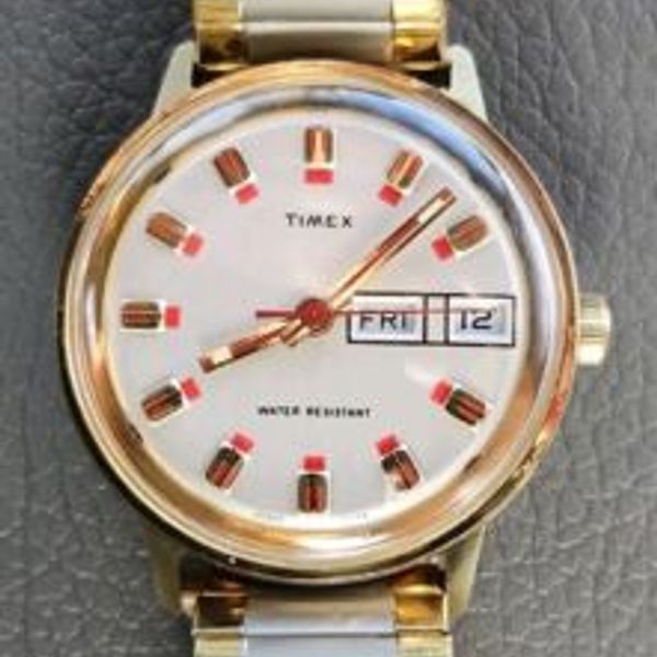 Vintage Mens Timex Hand Winding 1970s Rally Watch Running Great 35mm ...