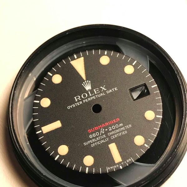 FS: Rolex submariner 1680 dial (only)red | WatchCharts