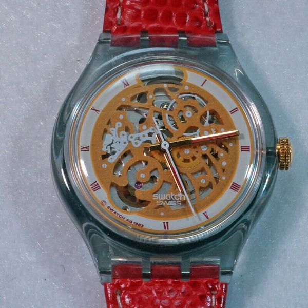 Swatch Watch AUTOMATIC Abendrot - SAN 103 (1994) | WatchCharts Marketplace