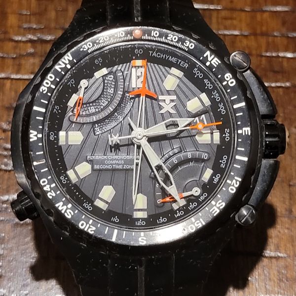 Timex TX Men's T3B861 700 Series Sport Fly-Back Chronograph Dual-Time ...