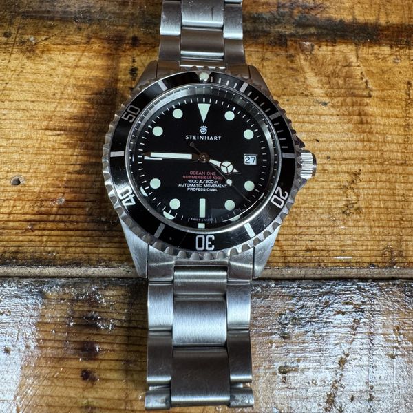 Steinhart Ocean One RED Diver Watch | WatchCharts Marketplace