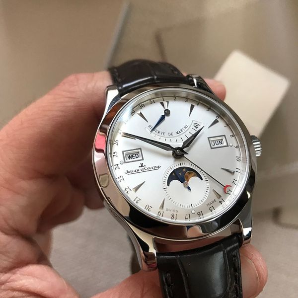 FSOT: NOS JAEGER-LECOULTRE (JLC) Master Calendar Power Reserve - Rare ...