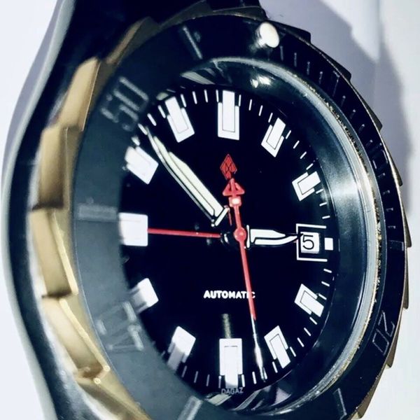 SEIKO SKX 007 Scuba Diver 7S26-0020 Automatic DLC Coating Mod ...