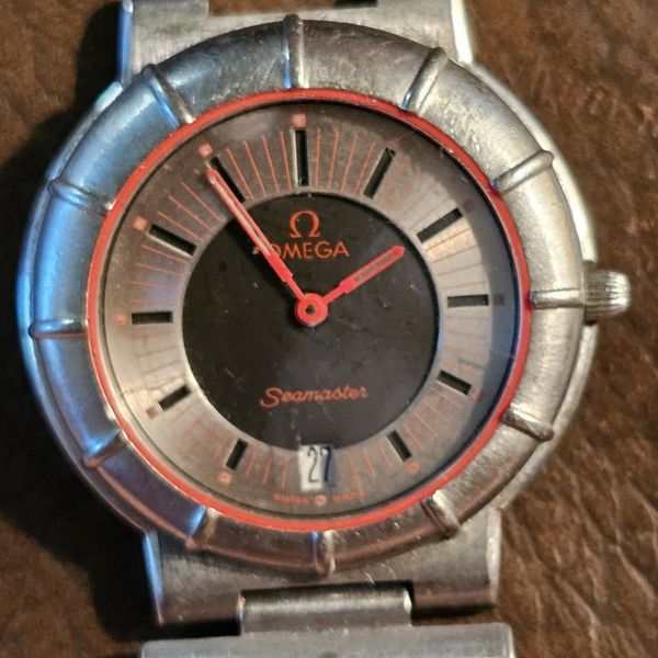 Men's Omega Seamaster 34mm Dynamic "Spider" Tuxedo Cal. 1430 Watch 196. ...