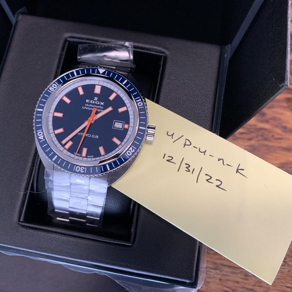 [WTS] Edox Hydro Sub LE Chronometer - Reduced! | WatchCharts
