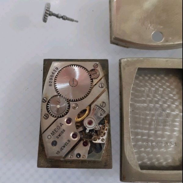 Superb Omega 1934 Art Deco Watch Caliber T17 Stainless Steel ...