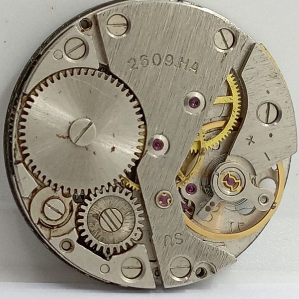 Vintage Raketa USSR Watch Movement Cal. 2609.HA Working USSR Read ...
