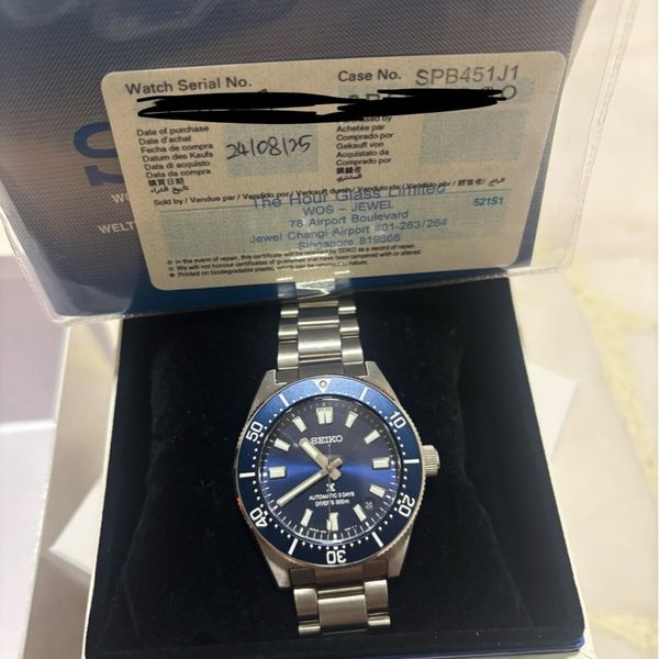 Seiko SPB451J1 Automatic Diver's Watch | WatchCharts Marketplace