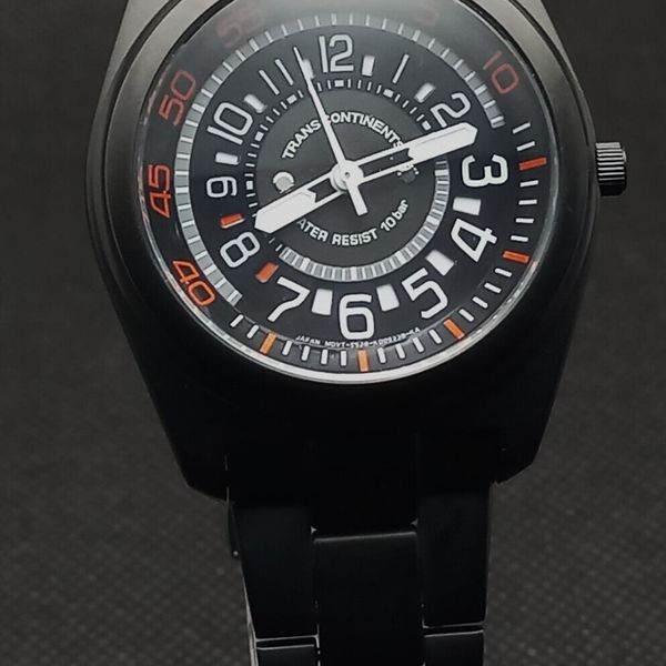 Citizen Trans Continents Rare Vintage 1996 Military Field Watch from ...