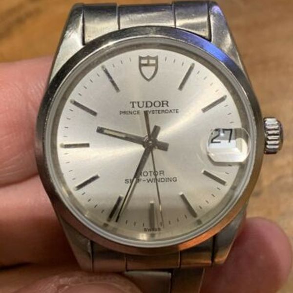 Tudor Prince Oysterdate Rotor Self Winding All Steel Watch 32mm 72000 ...