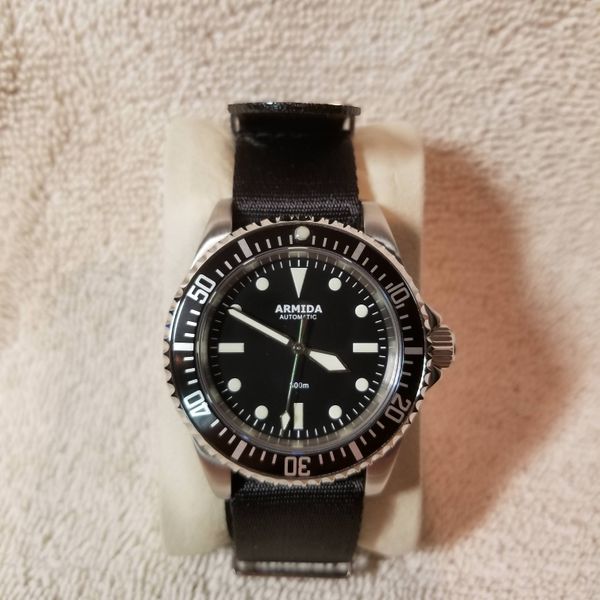 FS: Armida A9 - ETA 2824 - Excellent Condition - w/Phenome Nato ...