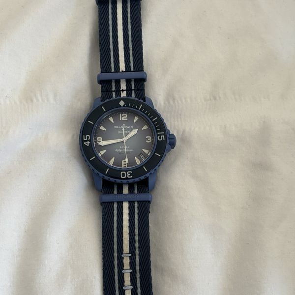 Blancpain x Swatch Scuba Fifty Fathoms Atlantic Ocean Bioceramic ...