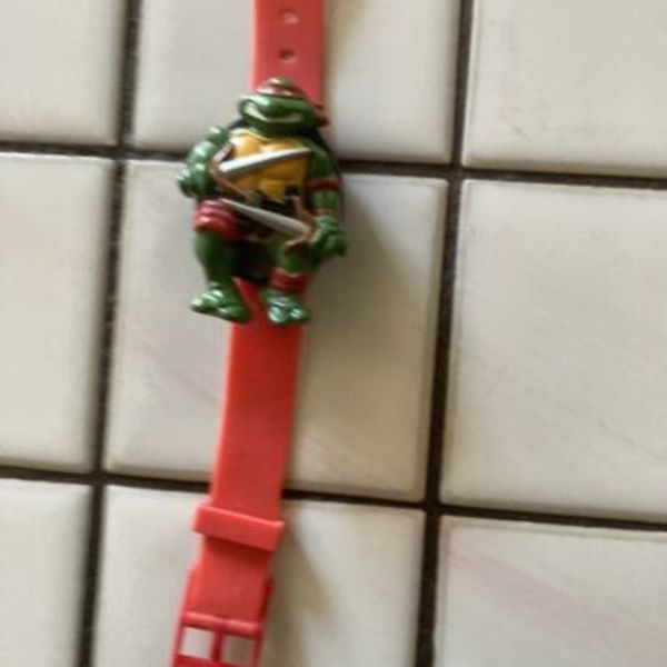 Retro Teenage Mutant turtles Raphael watch | WatchCharts Marketplace