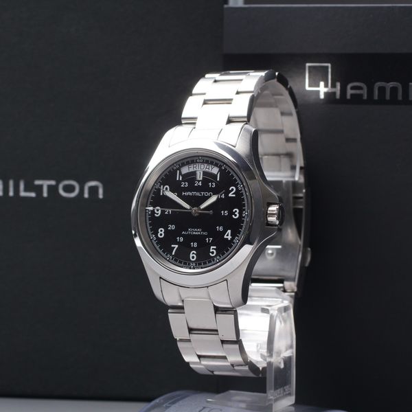 [Box Paper] Hamilton Khaki Field King H644550 Day Date AT Men's Watch ...