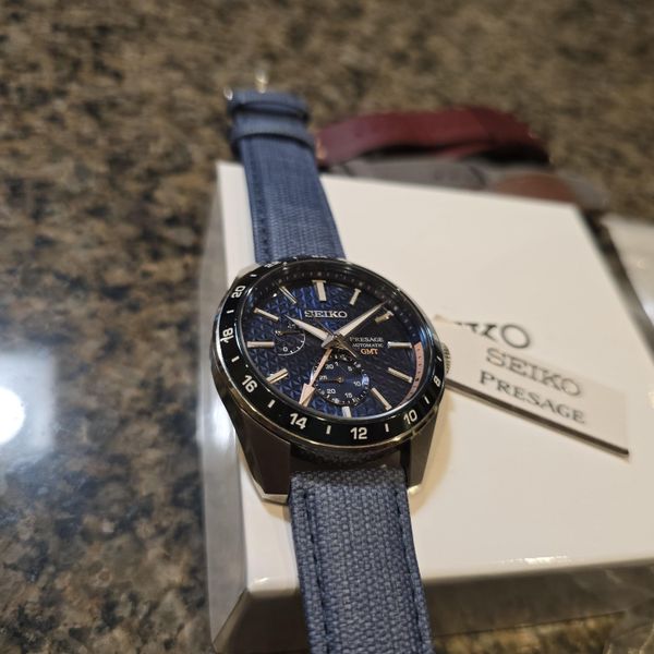 [WTS] Seiko Sharp Edge GMT Blue SPB217 with extra $750 shipped ...
