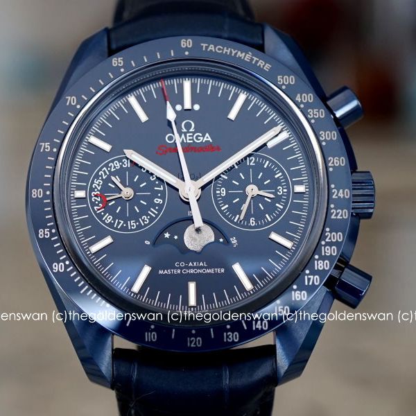 FS Omega Speedmaster Blue Side of the Moon | WatchCharts Marketplace