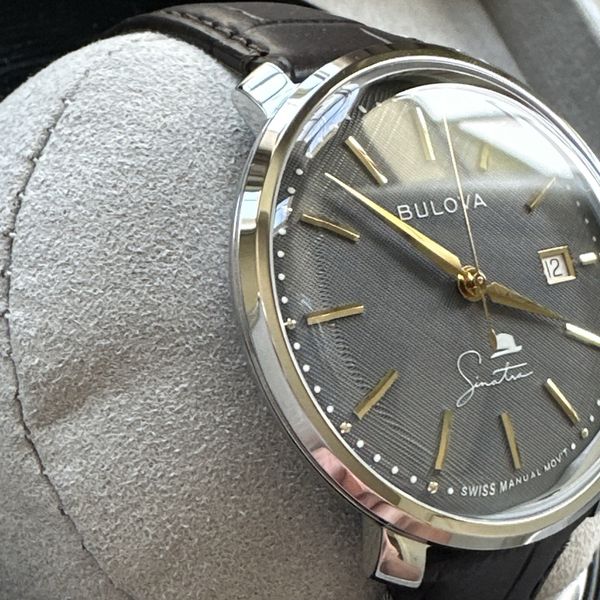Bulova 96B345 Frank Sinatra "Best Is Yet To Come" Automatic Watch Box ...