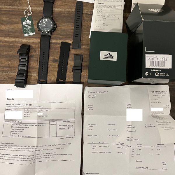 Casio PRO Trek PRW-60FC-1AJF (Sapphire Glass, Triple Sensor, Solar ...