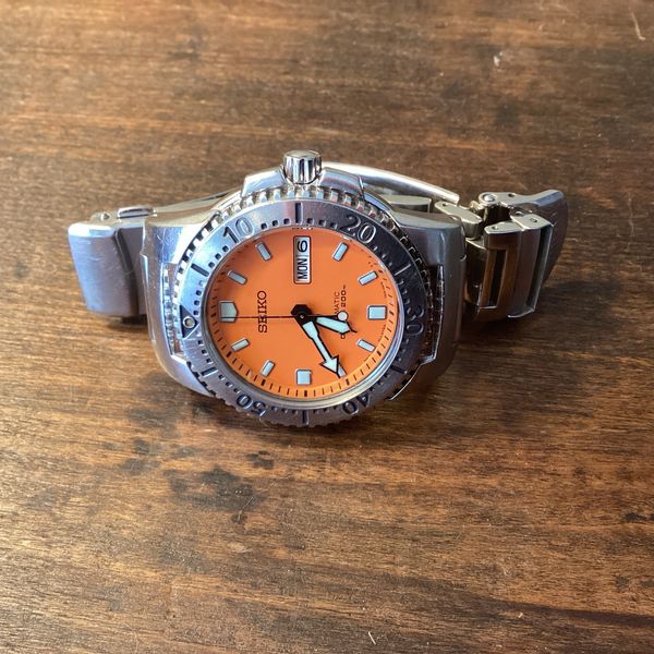 Seiko Diver ORANGE KNIGHT 7S26 ALL ORIGINAL | WatchCharts Marketplace
