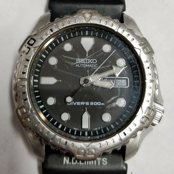 SEIKO SKX171 SPORTS AUTOMATIC DIVE WATCH SKX007 RARE VINTAGE ...