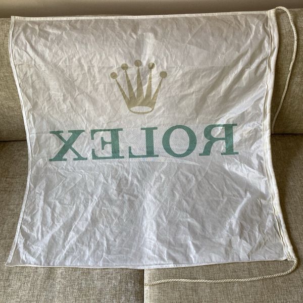 Rare White Rolex Yachting Sailing Flag | WatchCharts Marketplace