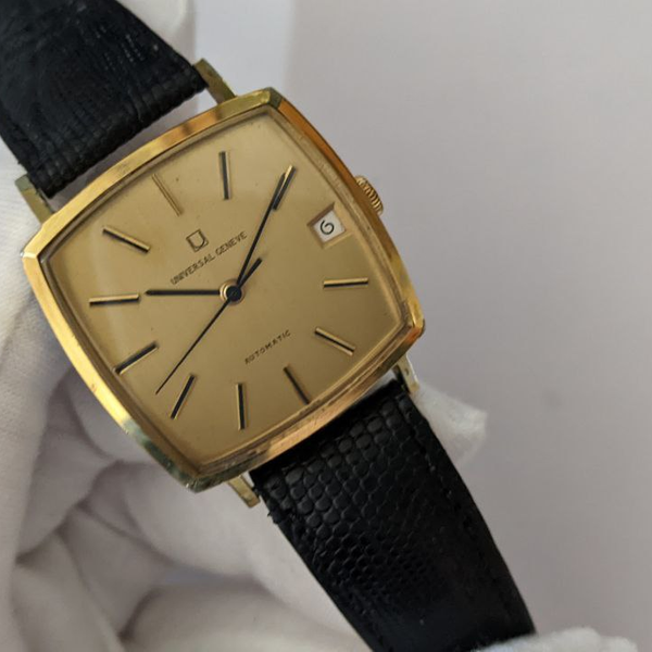 [WTS] Universal Geneve Square Gold Plated Automatic 31mm Reference ...