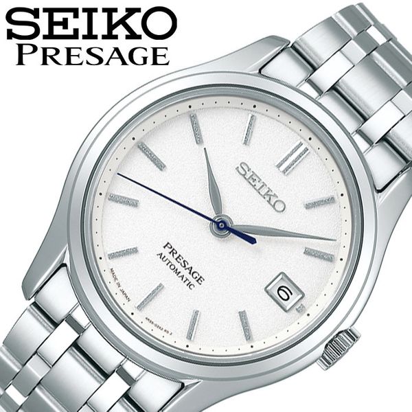 Seiko Presage Automatic Watch SEIKO PRESAGE Watch Men's White SARY147 ...