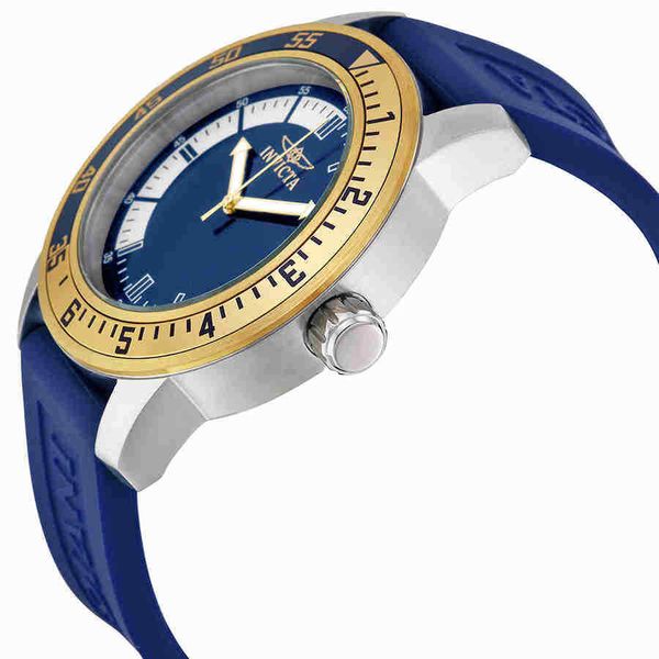 Invicta Specialty Blue Dial Blue Rubber Men's Watch 12847 | WatchCharts ...