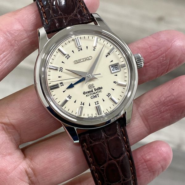 [WTS] Grand Seiko. GMT. Blue hand. Gorgeous cream dial. Automatic ...