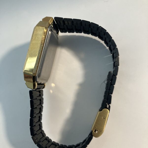Casio Pac-Man Black Gold Multicolor Men's Digital Watch Day Date Alarm ...