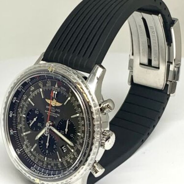 BREITLING 46mm NAVITIMER 01 AUTOMATIC CHRONOGRAPH WATCH AB0127 BOX ...