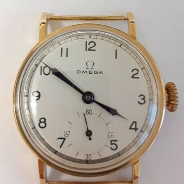 Omega Vintage 9k Manual Wind ....1940s | WatchCharts Marketplace
